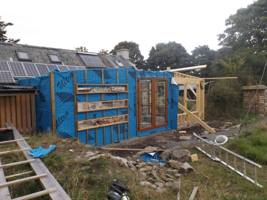 A building we will go.. - Lackan Cottage Farm - Permaculture off grid ...