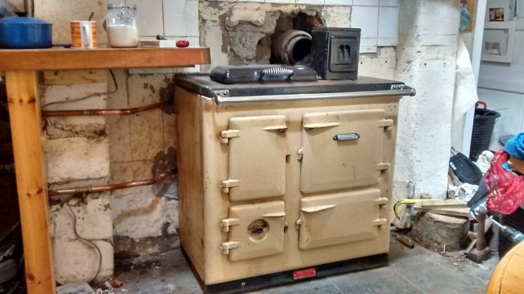 The trials of a new range cooker - Lackan Cottage Farm - Permaculture ...