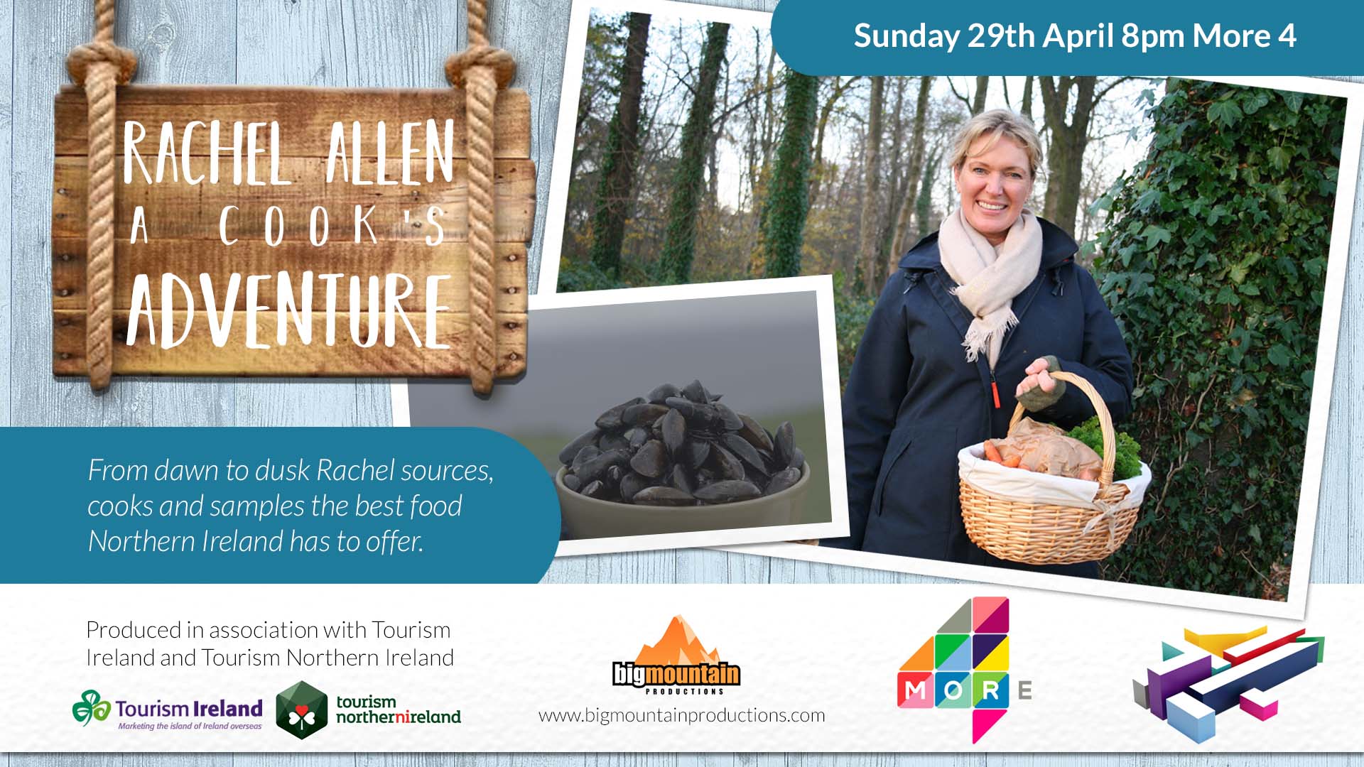 Filming Rachel Allen - A Cook's Adventure - Lackan Cottage Farm ...